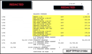 Lessons from the Madoff Account Statements